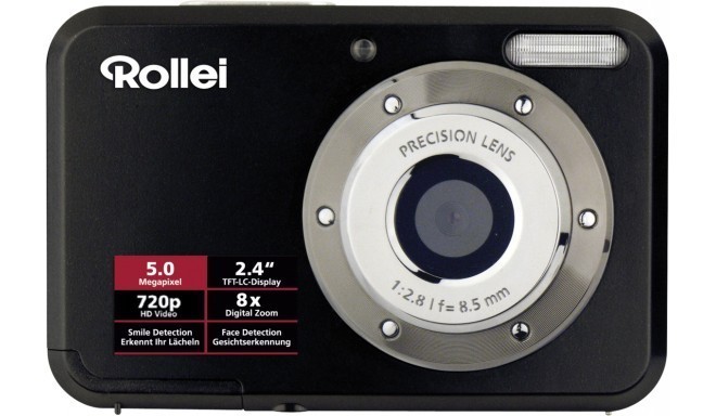 Rollei Compactline 52, black - Compact cameras - Photopoint