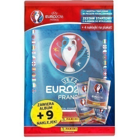 Panini football sticker album & stickers UEFA Euro 2016 9pcs - Football ...
