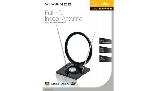 Vivanco indoor antenna TVA3050 (38885) - Antennas - Photopoint
