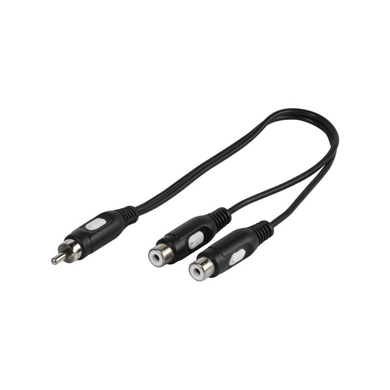 Vivanco cable 1xRCA - 2xRCA 0.2m (41027) - Cables - Photopoint