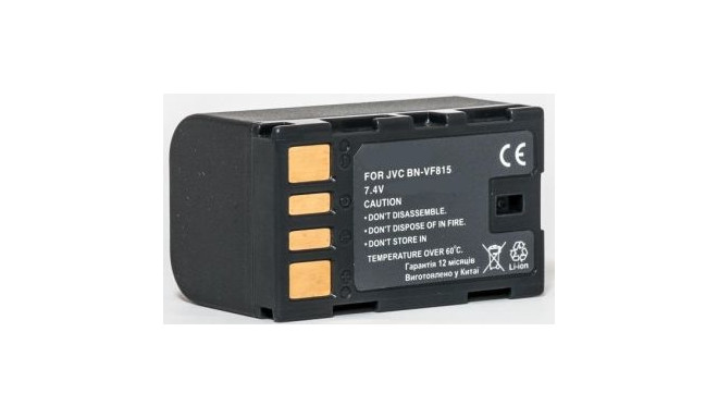 ExtraDigital battery JVC BN-VF815 - Rechargeable batteries - Photopoint.lv