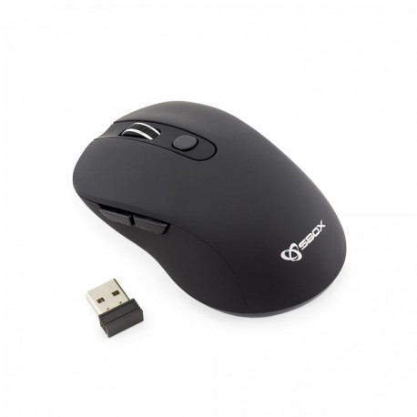 Sbox wireless mouse WM-911B, black - Mice - Photopoint