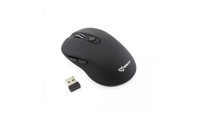 Sbox wireless mouse WM-911B, black - Mice - Photopoint