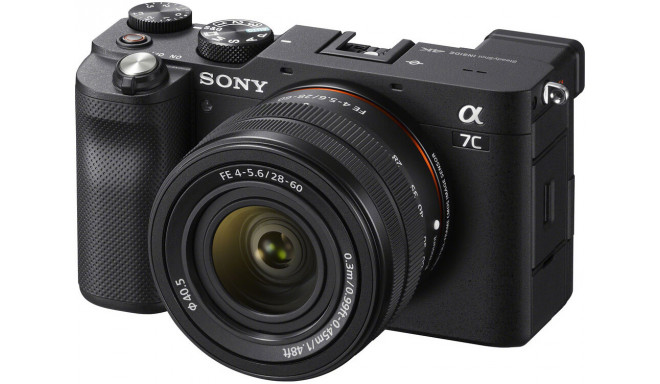 Sony a7C + 28-60mm Kit, black - Mirrorless cameras - Photopoint