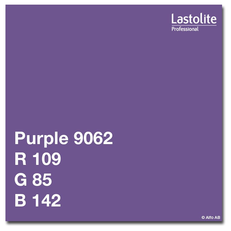 Lastolite background 2.75x11m, purple (9062) - Studio backgrounds ...