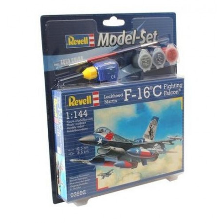Revell F-16C USAF Fixed-wing aircraft model Assembly kit 1:144 - Model ...
