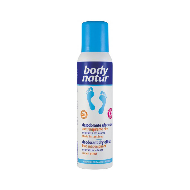 Body Natur foot deodorant Anti-Perspirant Dry Feet Effect 150ml - Varia ...