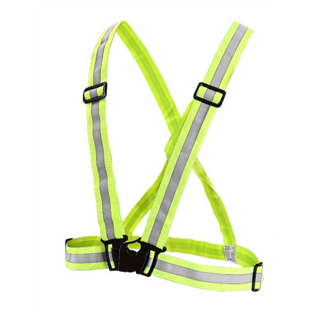 Cross reflective belt, yellow - High visibility clothing - Photopoint