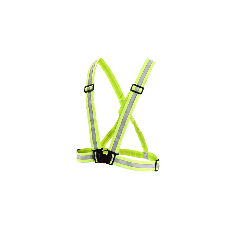 Cross reflective belt, yellow - High visibility clothing - Photopoint