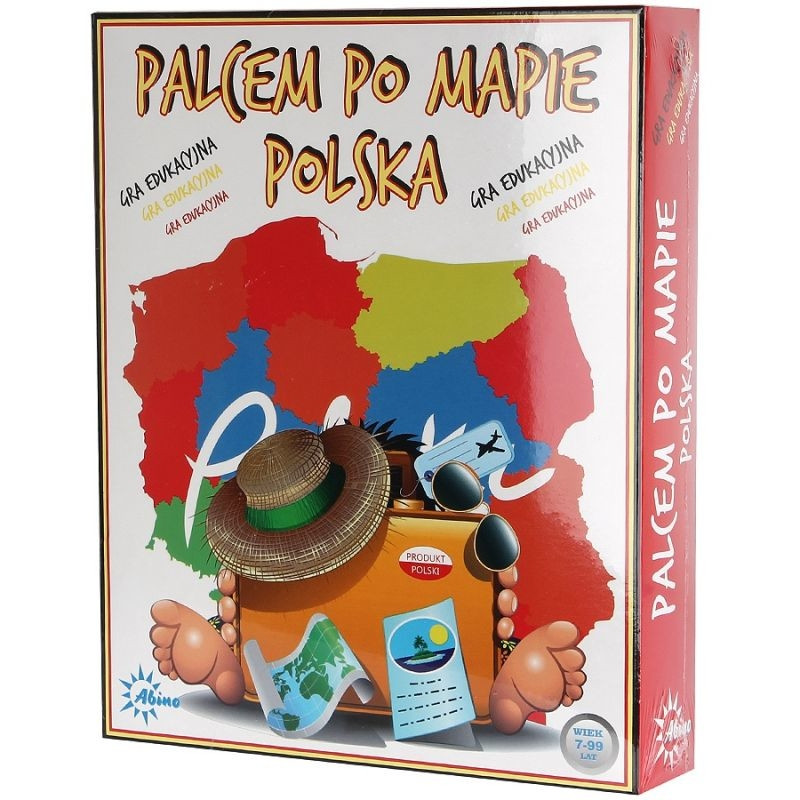 Finger Game On Poland Map - Card games - Photopoint