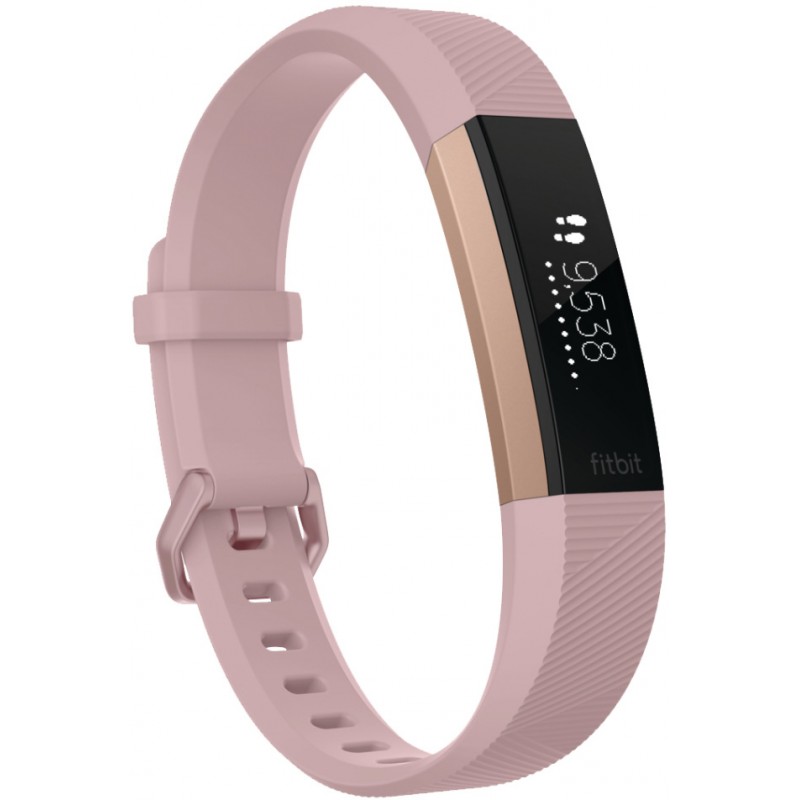 Fitbit activity tracker Alta HR S, pink/rose gold - Activity trackers ...