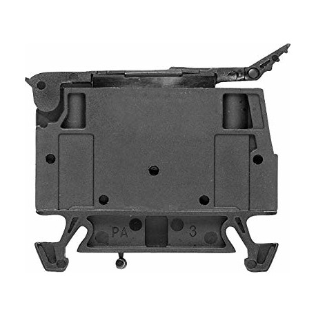 Sularriviklemm WSI 4 , kruvi, DIN-liistule, must, 4mm², 6.3A, 500V ...