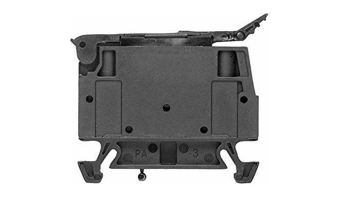 Sularriviklemm WSI 4 , kruvi, DIN-liistule, must, 4mm², 6.3A, 500V ...