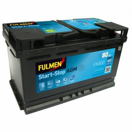 Car Battery Fulmen FK800 800 A 80 Ah 12 V AGM - Car batteries - Photopoint