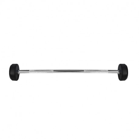 HMS GSG25 fixed barbell/rubber bar 25 kg - Weight plates & bars ...