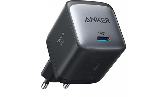 Anker laadija USB-C PowerPort NanoII GaN 65W - USB laadijad - Photopoint