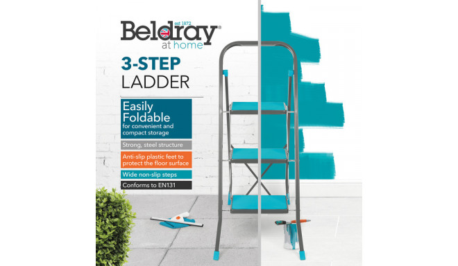 Beldray LA02451OTQEU7 3 step ladder - Treppredelid - Photopoint
