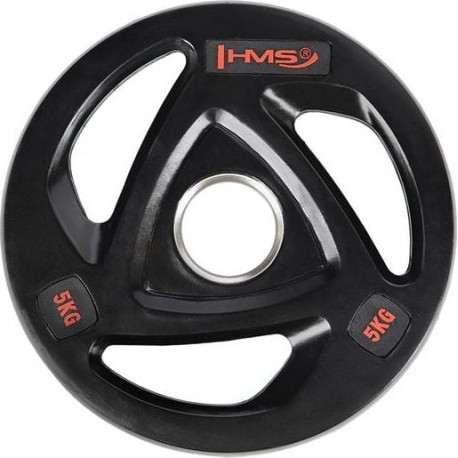 HMS Talerz Olimpijski Ogumowany Tox05 Czarny - Weight plates & bars ...