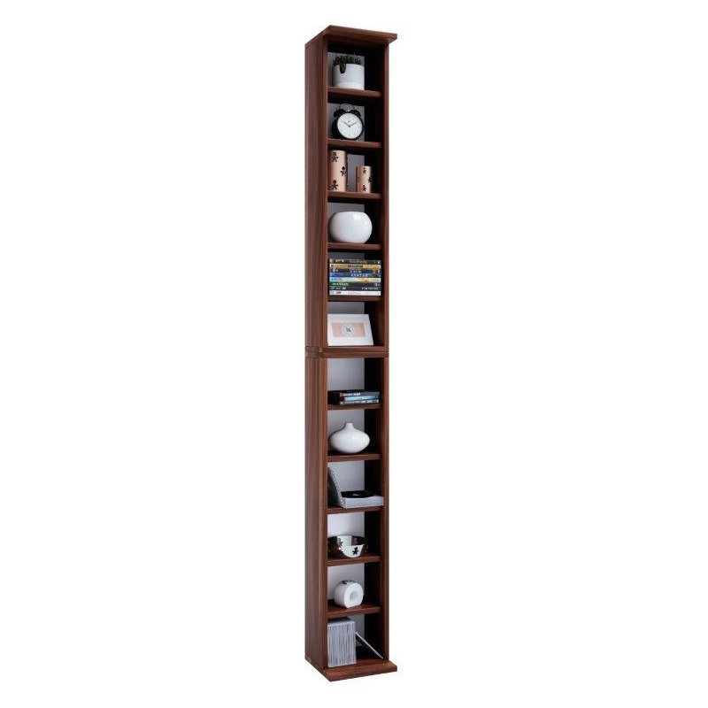CD/DVD shelf Bigol, walnut - Shelves - Photopoint