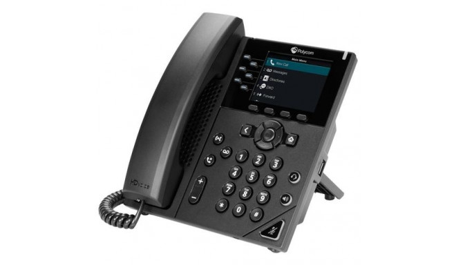 POLY 350 IP phone Black 6 lines LCD - IP-telefonid - Photopoint