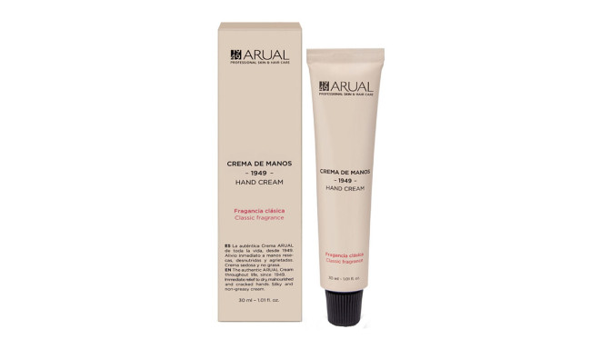ARUAL 1949 FRAGANCIA CLASICA CREMA DE MANOS 30ML - Hand creams - Photopoint