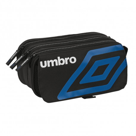Triple Carry-all Umbro Flash Black (21,5 x 10 x 8 cm) - Pencil case ...