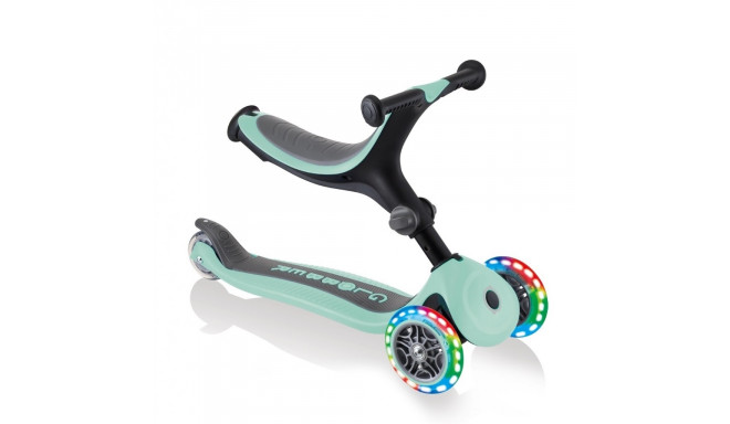 GLOBBER Tõukeratas Go UP Foldable Plus Lights, mündiroheline, 643-206 ...