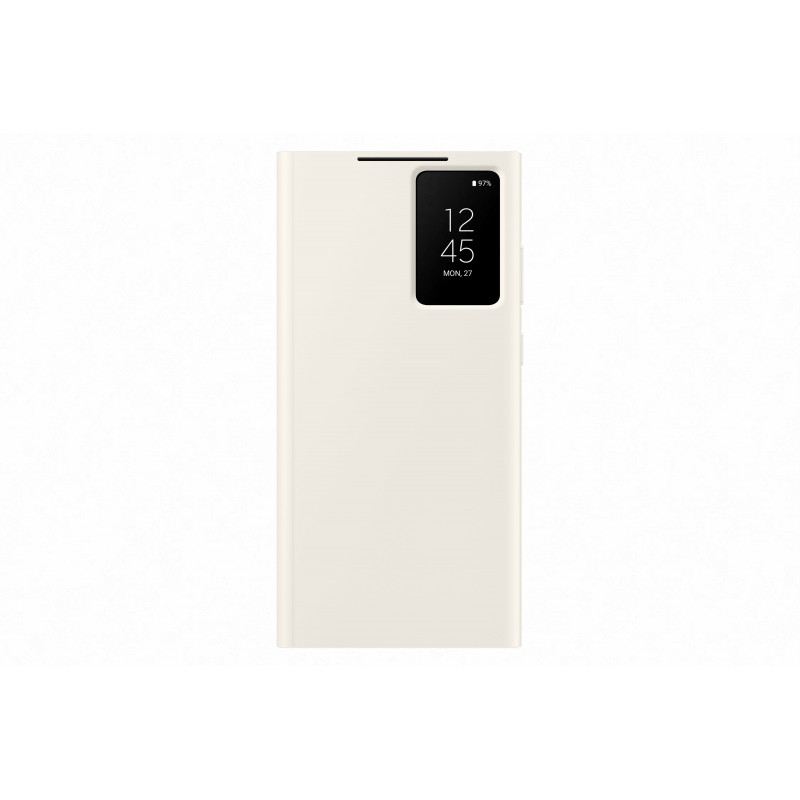 Samsung Galaxy S23 Ultra Smart View Wallet Case Cream - Telefonide ...