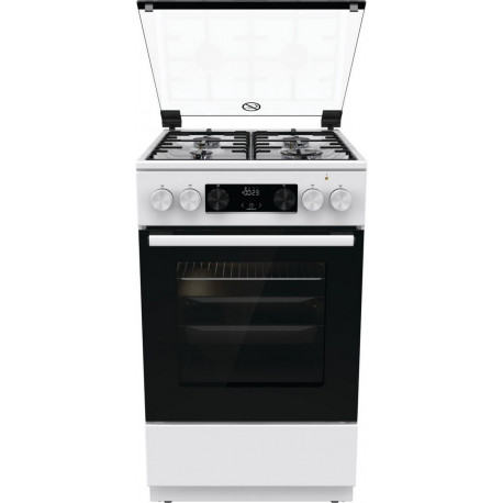 Gorenje gas cooker with electric oven GK5C61WH - Hobs - Photopoint