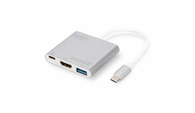 USB-jaotur Digitus DA-70838-1 Hall Ultra HD 4K - USB hub'id - Photopoint