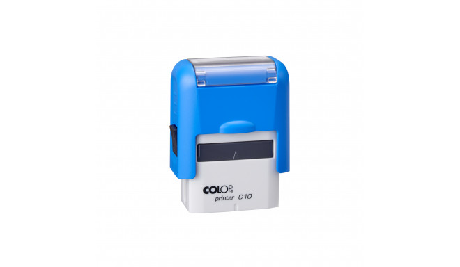 Tempel COLOP Printer C10 bvalge korpus, sinine pad - Stamps and ...