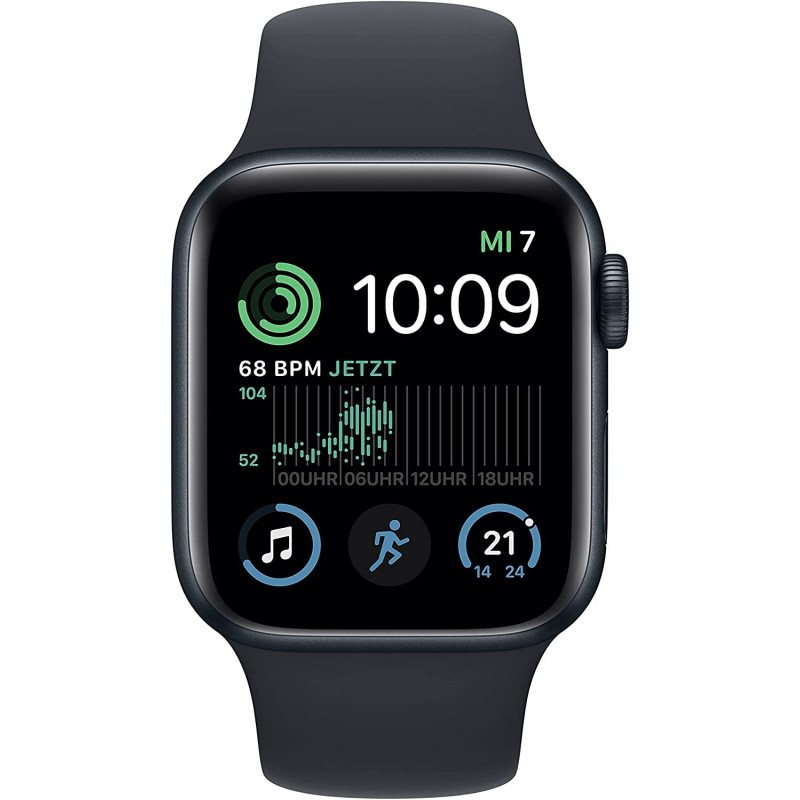 Apple Watch SE Smartwatch (midnight, 40mm, GPS, Sport Band) MNJT3FD/A ...