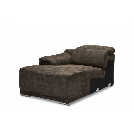 Diivani moodul Alexa vasak nurk, pruun tekstiil - Sofas & Armchairs ...