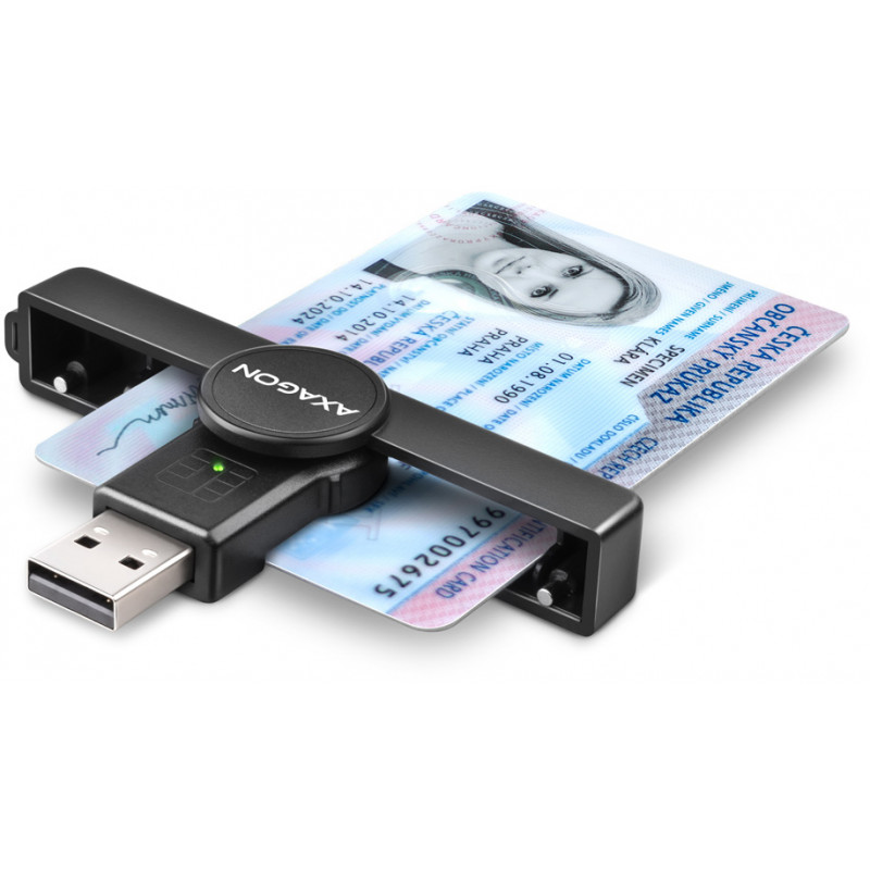 Axagon smart card reader CRE-SMP1A - Smartcard readers - Photopoint