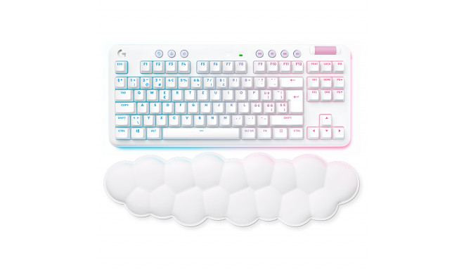 LOGITECH G715 TKL LIGHTSPEED RGB Wireless Gaming Keyboard - OFF WHITE ...