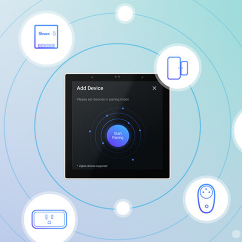 Ovládací panel chytré domácnosti Sonoff s dotykovou obrazovkou Zigbee 3 ...