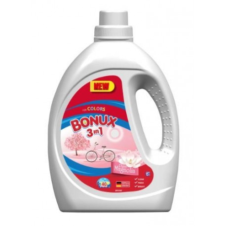 Pesugeel BONUX Color, Pure Magnolia, 2.2l/40 pesukorda ...