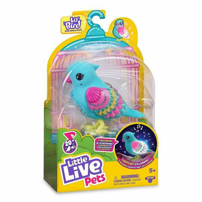 Interaktiivne Lemmikloom Famosa Little Live Pets Heli Ptak Valgus ...