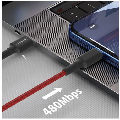 CABLE SOMOSTEL SMS-BW05 IPHONE TO TYPC 3.6A POWER DELIVERY POWER 18W ...