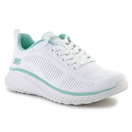 Skechers Bobs Squad Chaos Parallel Lines Shoes W 117212-OFWT (EU 38,5 ...