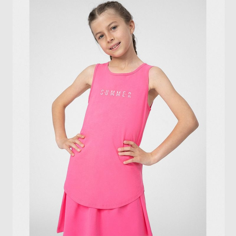 4F Jr T-shirt 4FJSS23TTSHF394 55S (122 cm) - Pluusid & särgid - Photopoint