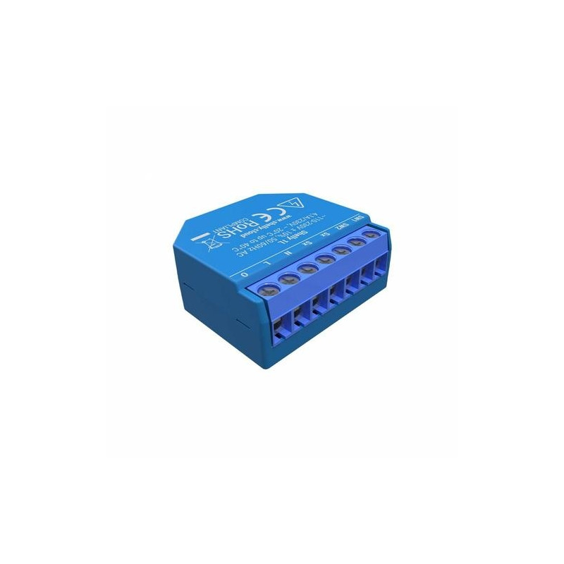 Shelly 1L electrical relay Blue - Nutikodu moodulid - Photopoint