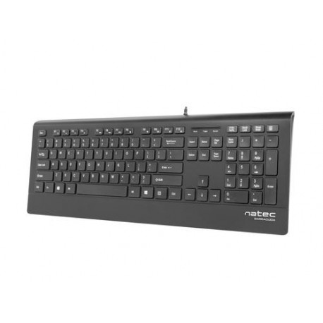 NATEC Barracuda keyboard USB QWERTY Spanish Black - Keyboards - Photopoint