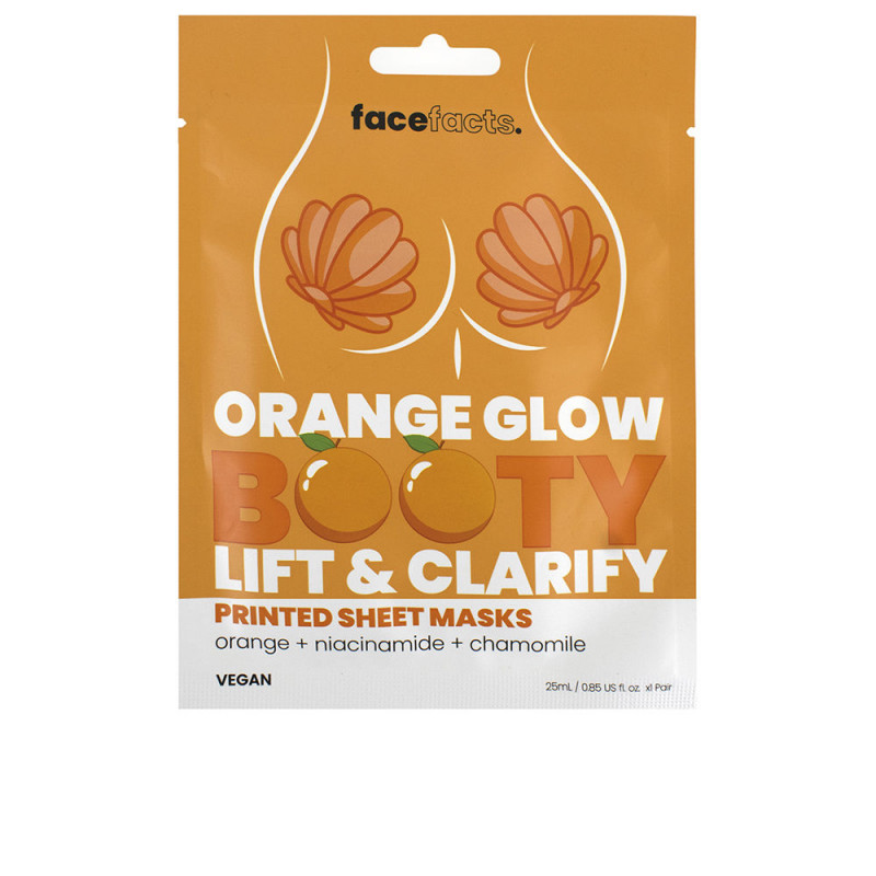 FACE FACTS ORANGE GLOW BOOTY lift & clarify masks 25 ml - Маски для лица - Photopoint
