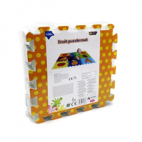 Foam puzzles 9 elements - Fruit - Puzzle mats - Photopoint