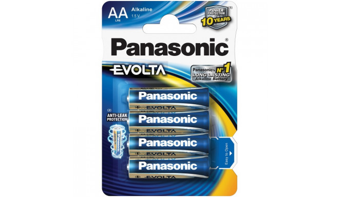 PANASONIC Panasonic Evolta AA/LR6 patarei 4-pakk - Batteries - Photopoint