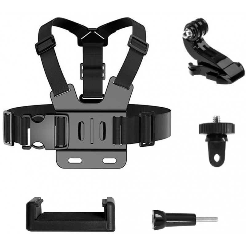 Hurtel Chest Strap 5in1 GoPro/DJI/Insta360/SJCam/Eken - Action cam ...