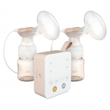 CANPOL BABIES Double electric breast pump expresscare with nasal ...