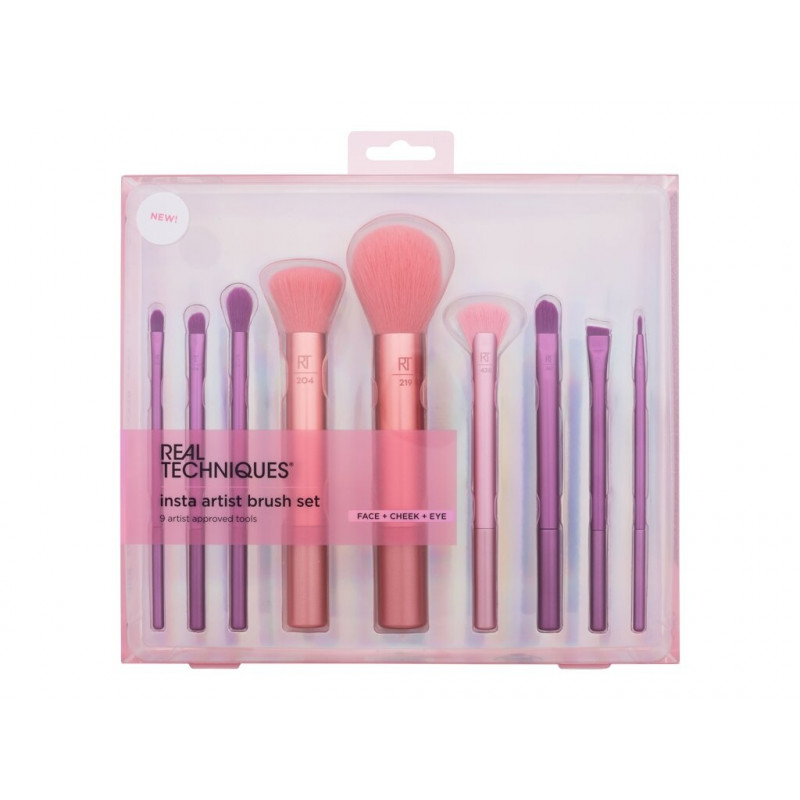 Real Techniques Brushes Insta Artist Brush Set (1ml) - Meigipintslid ...