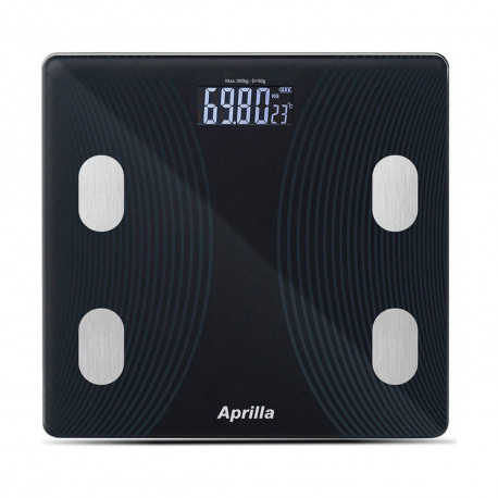 Bluetooth Digital Scale Aprilla (26 x 26 x 2 cm) - Scales - Photopoint